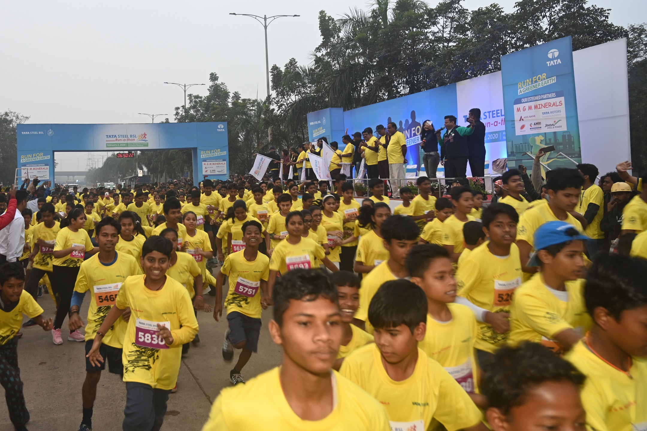 Tata Steel BSL Run-a-thon - India Whispers